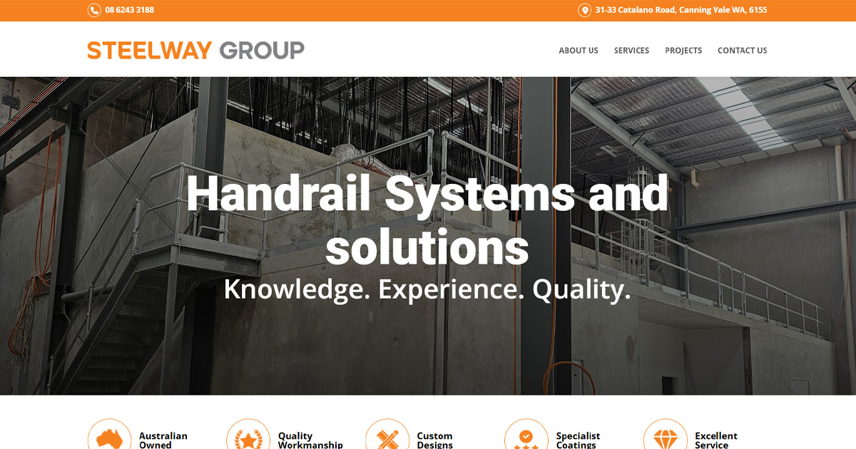 Grating and Handrail Systems and Solutions | Steelway Group Perth WA
